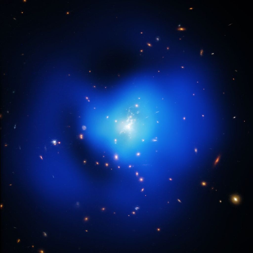 This Ancient Galaxy Cluster is Still Forming Stars When it Should be ...